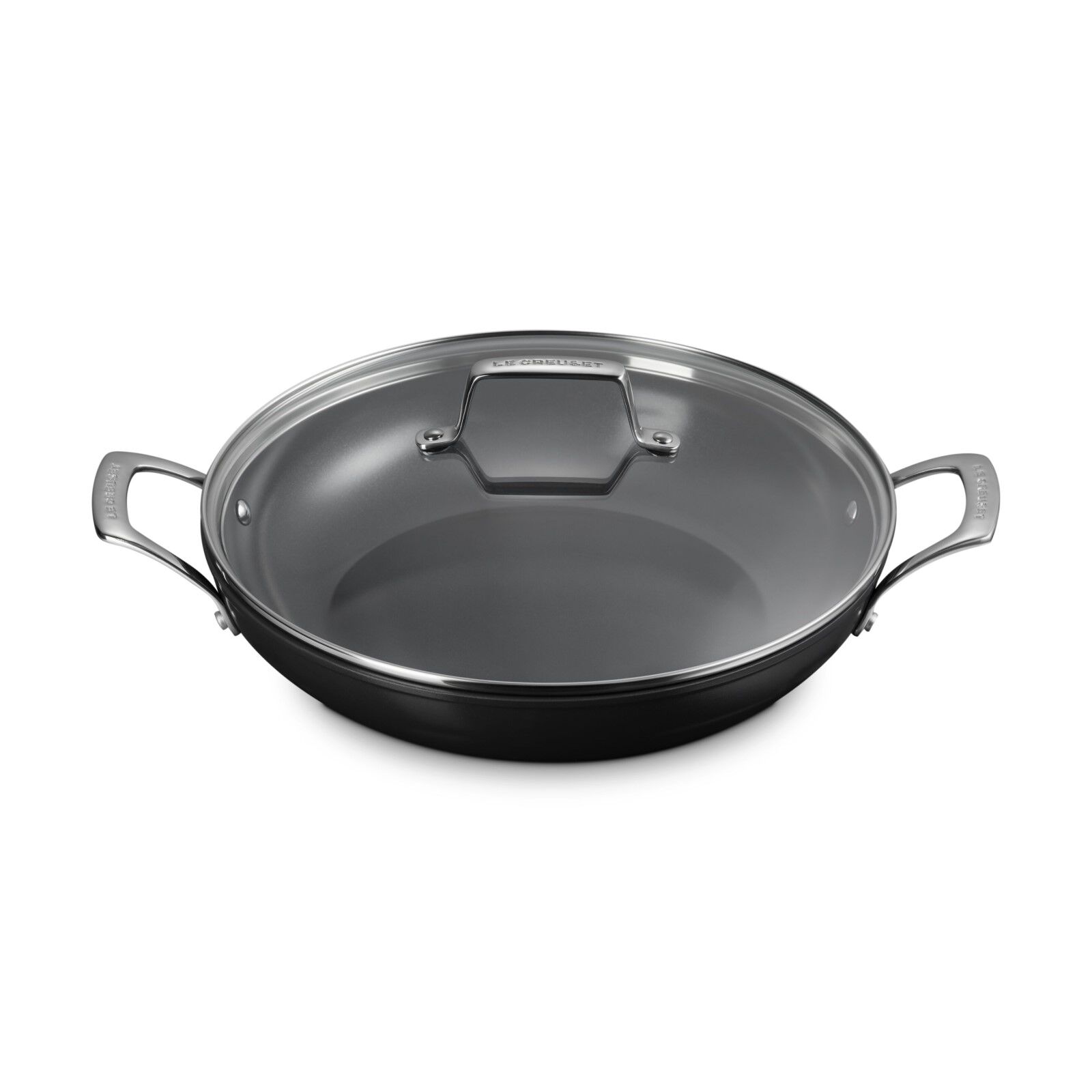 Buy Essential Non Stick Cookware Shallow Braiser Glass Lid 30cm for MYR ...